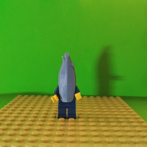 🧱 Fortnite peely brick minifigure head・ STL File for 3D printing・Cults