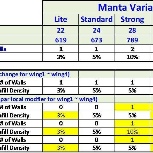 🪶 MANTA - A BLENDED WING BODY (BWB) FLYING WING・ 3D File for 3D ...