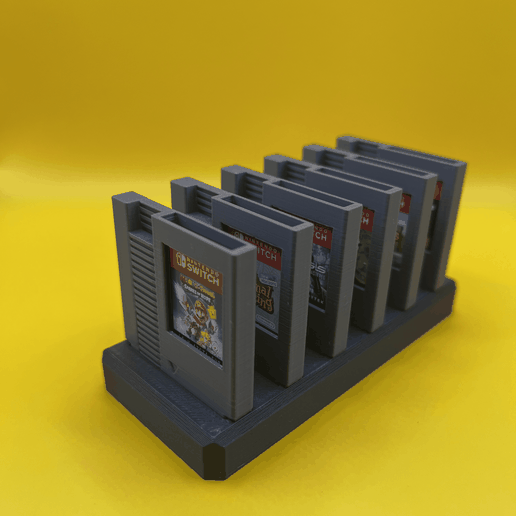 🕹️ Nintendo Switch Cartridge Stand - |COMERCIAL LICENSE|・ STL File for ...