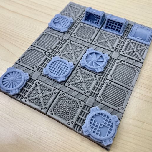 3D file Vent and Fan Panels 🏗️ ・3D printing template to download・Cults