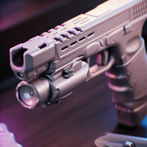 🔫 Glock 17 - Escape from Tarkov Fan Art - Stalker・ STL File for 3D ...