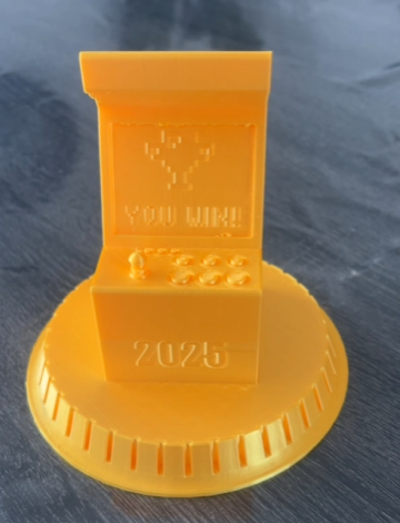 🕹️ Arcade terminal trophy・ STL File for 3D printing・Cults