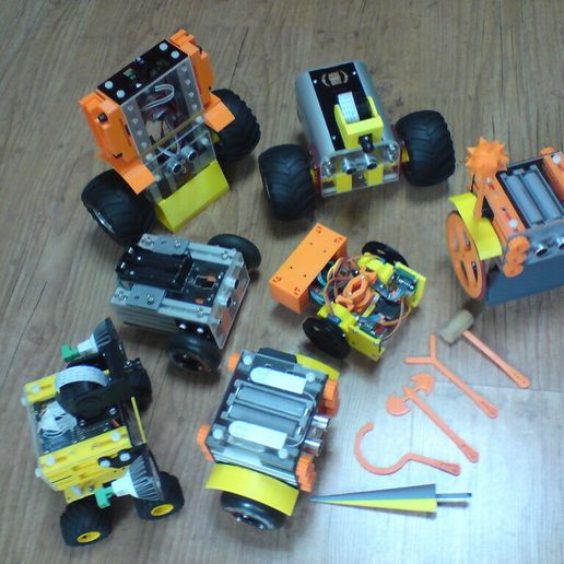 ProfileBlock™ - DIY Robot Platform - Design Concepts・Free 3D File for ...