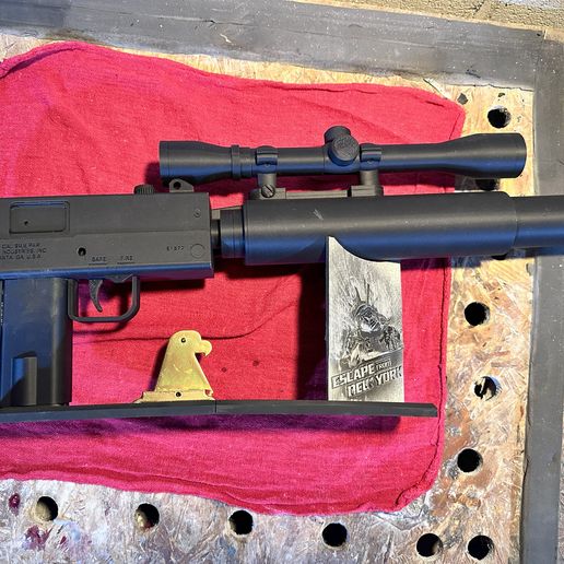 🆕 Escape From New York Snake Plissken Mac 10 Replica Prop・ 3D File for ...