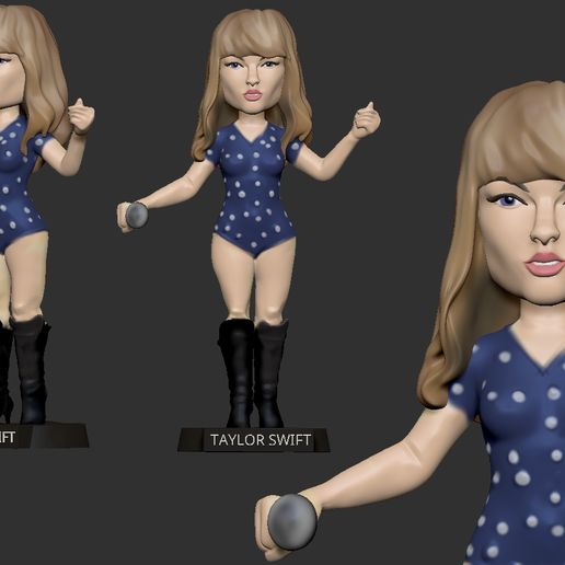 👾 taylor swift・ STL File for 3D printing・Cults