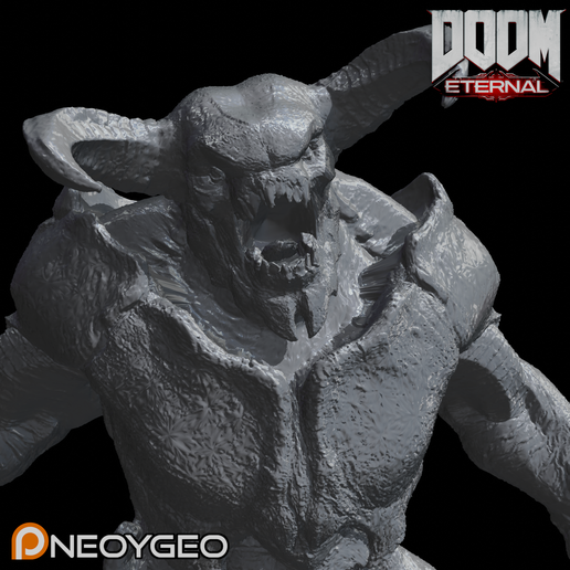 🏹 BARON OF HELL - DOOM ETERNAL・Free STL File for 3D printing・Cults