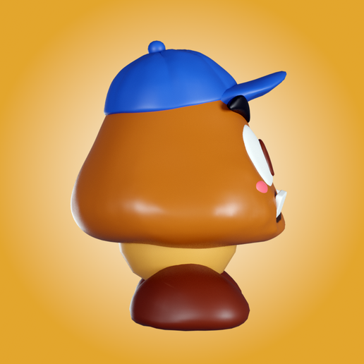OBJ file Goombario 🎨 ・3D print object to download・Cults