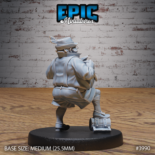 3D file Boar Owner ‧ DnD Miniature ‧ Tabletop Miniatures ‧ Gaming ...