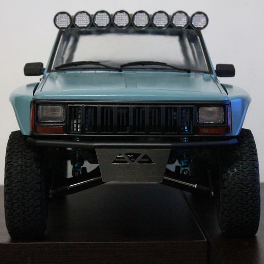 🧸 Pro-Line Axial SCX10 I/II Twin I-Beam JEEP XJ PRERUNNER Front bumper ...