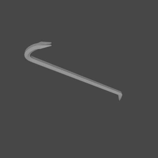🆓 crowbar・Free STL File for 3D printing and CNC machining - Laser ...
