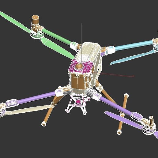 🚁 DJI Matrice 400 3D Model・ 3D File for Electronics - PCB・Cults