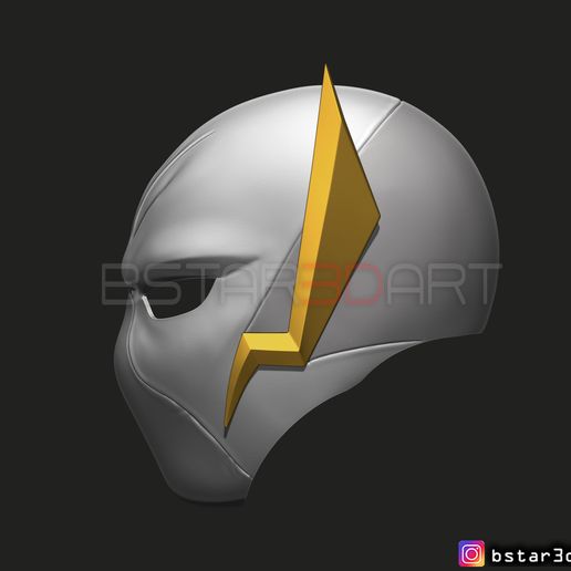 🪖 Godspeed Mask - Flash God Season 6 - Flash cosplay helmet・ STL File ...