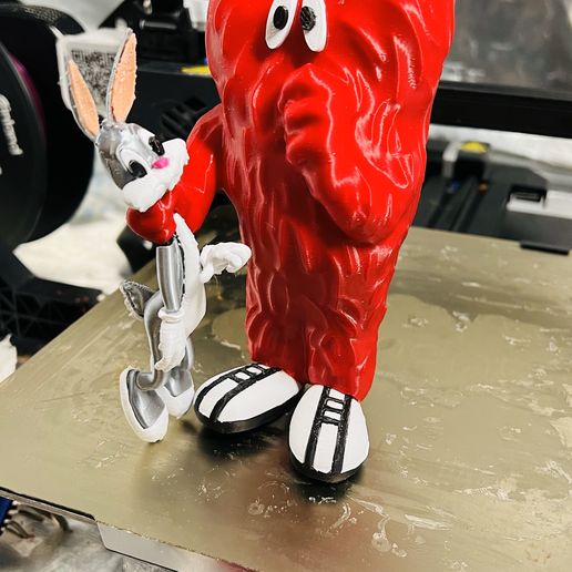 🐉 Bugs Bunny - goes with my Gossamer・Free STL File for 3D printing・Cults
