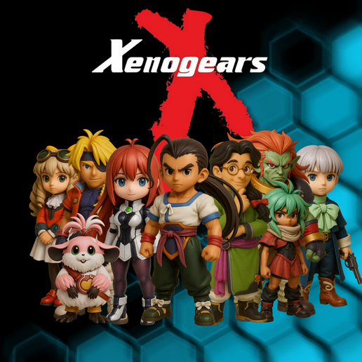 ⚙️ Xenogears - Mega Pack (25 Designs) | Full Character & Gear ...