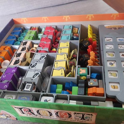 🎲 Root boardgame all factions with 3d tokens・Free 3D File for ・Cults