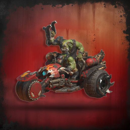 🚗 Ork Car v1・ STL File for 3D printing・Cults