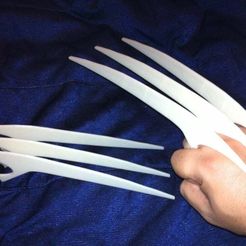 3D printing Wolverine Claws in plastic・Cults