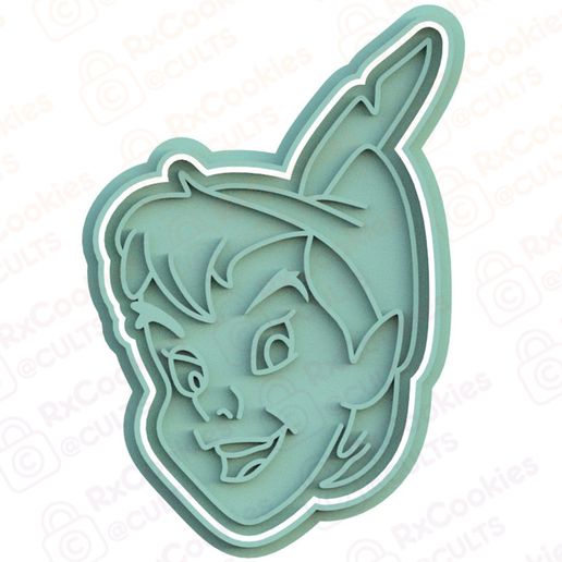 STL file Peter pan cookie cutter 🍪 ・3D printing template to download・Cults