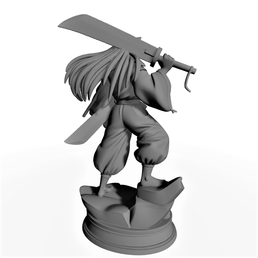 💬 Inuyasha anime・ STL File for 3D printing・Cults