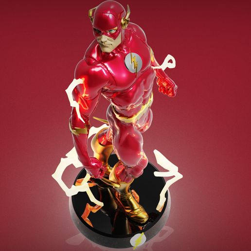 👾 The Flash SA・ STL File for 3D printing・Cults