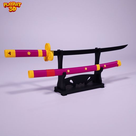 🗡️ MINI-KATANA - ENMA - ZORO - ONE PIECE・ 3D File for 3D printing・Cults