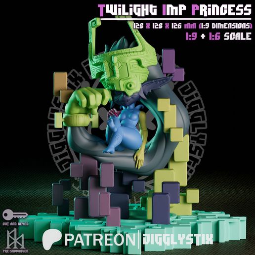 👸 Twilight Imp Princess・ 3D File for 3D printing・Cults