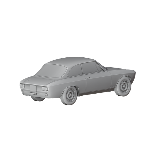 🚗 Alfa Romeo GTA Car 3D Model・ STL File for 3D printing・Cults