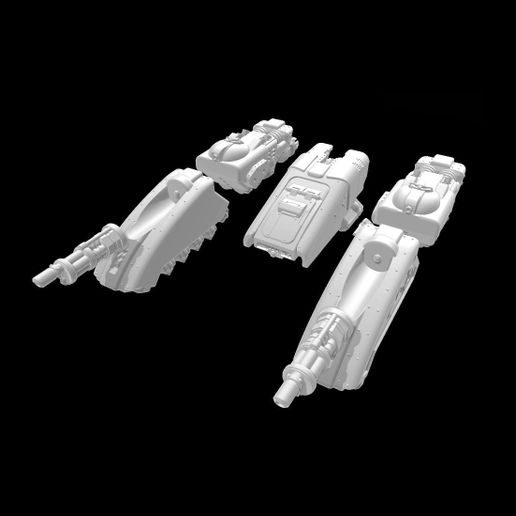 🪖 OPR - CUSTODIAN BROTHERS - ANTI-GRAV LIGHT TANK - ATHENE・ STL File ...