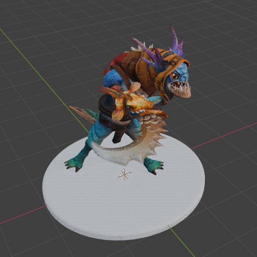 STL file SLARK DOTA2 😤 ・3D printable design to download・Cults