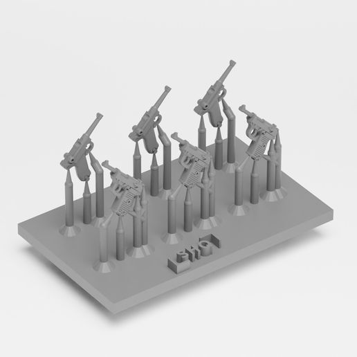 🔫 Early war WWII german weapons - 1/35 diorama accessories - supported ...