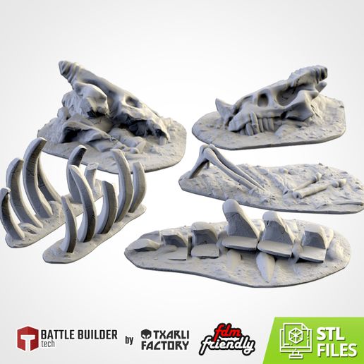 3D file BONEY TERRAIN 👽 ・Template to download and 3D print・Cults
