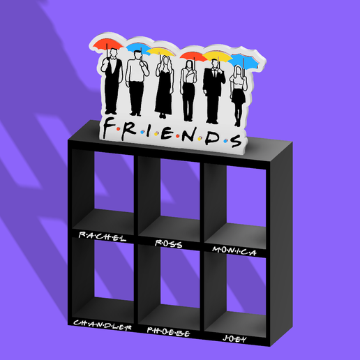 🪞 Funkos Friends MC D Exhibitor Booth・ 3D File for 3D printing・Cults