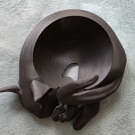 🐱 Cat Yarn Holder・ STL File for ・Cults