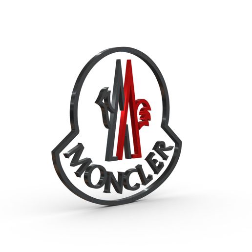 🎭 moncler logo・ STL File for ・Cults