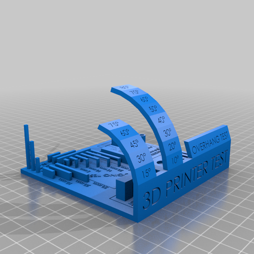 🖨️ 3d printer test・ STL File for ・Cults