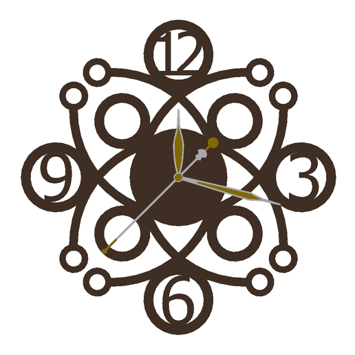 STL file WALL CLOCK FACE 🕰️ ・3D printer model to download・Cults