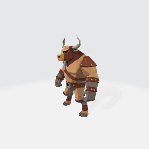 🏛️ Minotaur warrior・ 3D File for 3D printing, CNC machining - Laser ...
