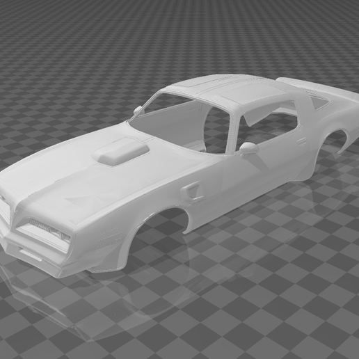 🐚 Pontiac Firebird Trans Am T/A 6.6 1977 Shell Body – Divided Parts for ...