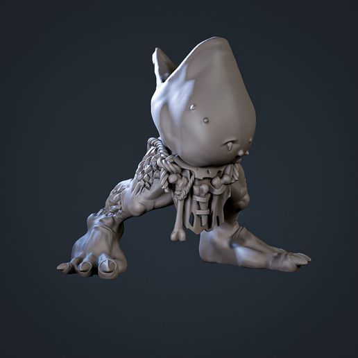 🧌 Troll legs and necks for wargaming・ STL File for 3D printing・Cults
