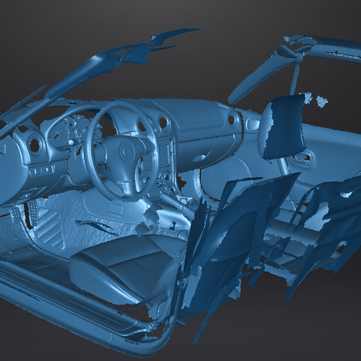 🚗 MAZDA MIATA MX-5 NB MK2 - COCKPIT / INTERIOR - 3D SCAN・ STL File for ...