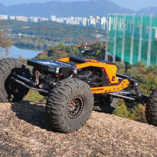 🚗 LCG CRAWLER RC CAR "ROCK RIDER 330" ERR MK1 330 _1/10 RC Body and ...