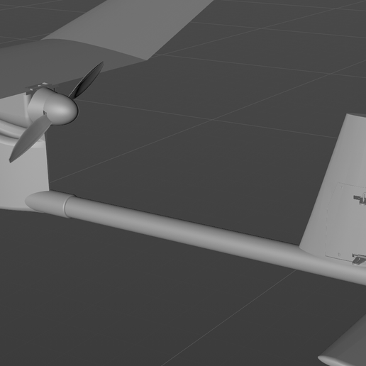 🐦 US RQ-11 Raven UAV 3D model material・ OBJ File for 3D printing・Cults