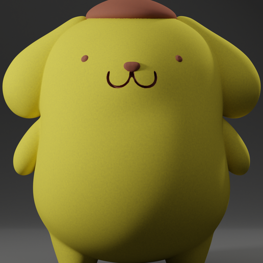🎨 Pompompurin base - Figure・ OBJ File for 3D printing・Cults