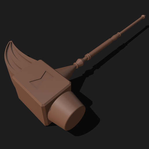 🔨 Seven Deadly Sins Gideon Hammer Prop ( 1/1 Scale )・ STL File for 3D ...