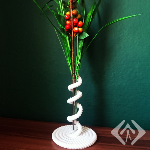 STL file Rope-Shaped Stand Wrapping Around a Test Tube 🧪 ・3D print ...