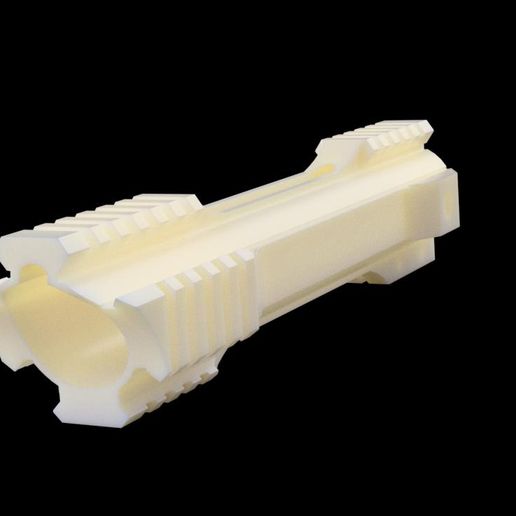 Télécharger Fichier Stl Garde Main M4 M16 Stylisé • Modèle Imprimable