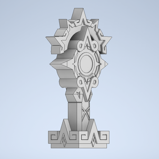 ♟️ Genshin Impact - Pyro Gnosis・ STL File for 3D printing・Cults