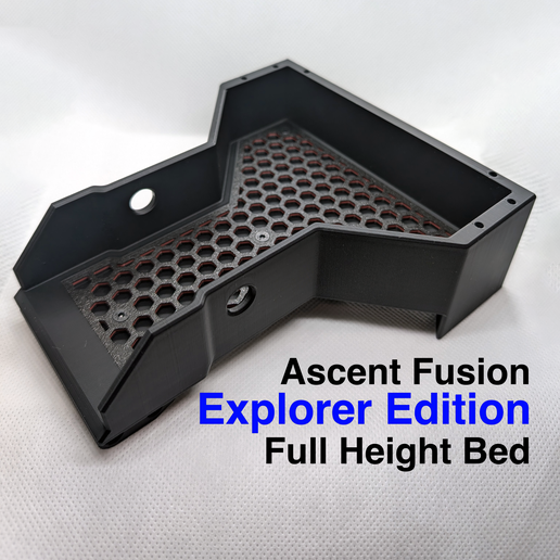 🛏️ Redcat Ascent Fusion - Explorer Edition - Full Height Scale Bed・ 3MF ...
