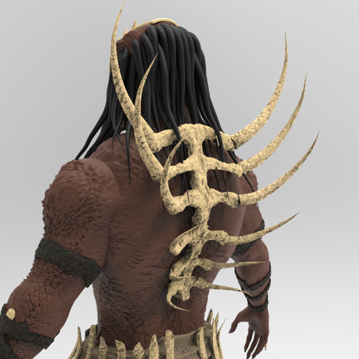 🤴 Predator King Grendel・Archivo STL para Impresión 3D・Cults