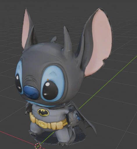 👾 Stitch Batman 3D・ STL File for 3D printing・Cults